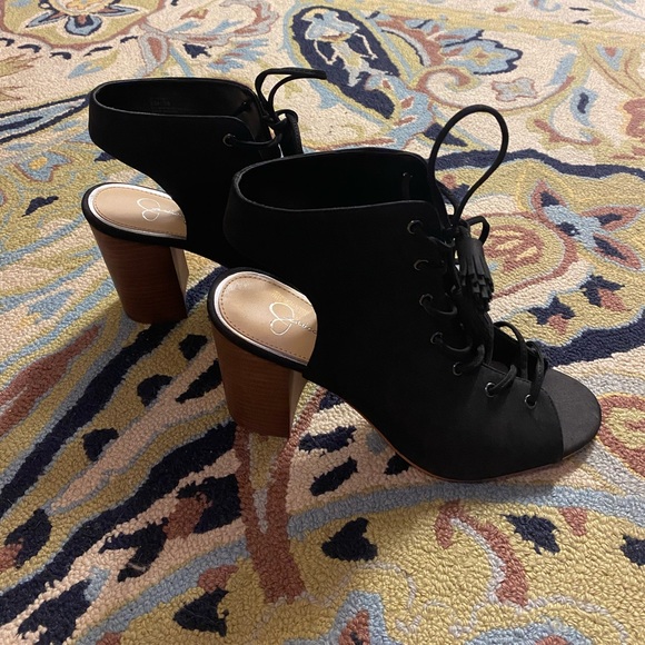 Jessica Simpson | Shoes | Jessica Simpson Lace Up Sandal Heels | Poshmark